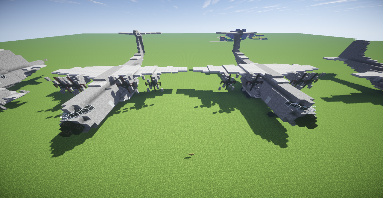 Modern German Military Aircraft Pack Minecraft Map