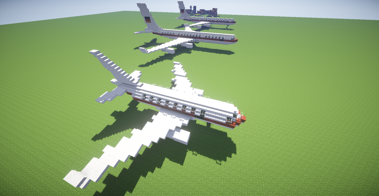 Modern German Military Aircraft Pack Minecraft Map
