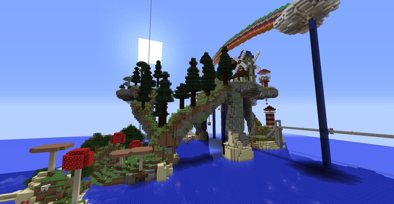 Skylands Project Minecraft Map