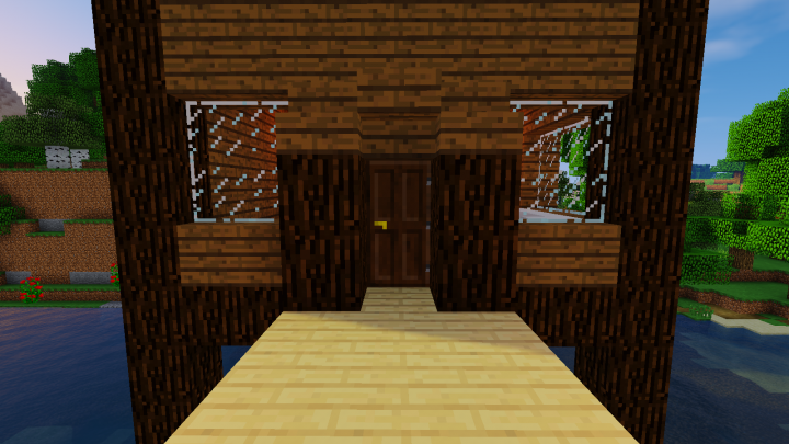 House Over The Lake Minecraft Map