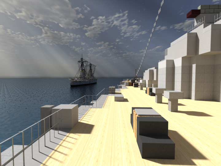 Rivadavia-class battleship Minecraft Map