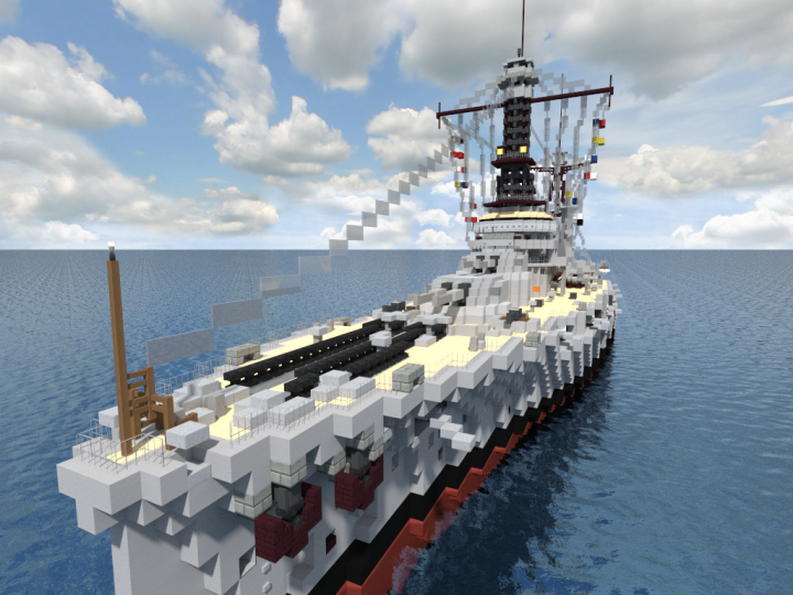 Rivadavia-class battleship Minecraft Map