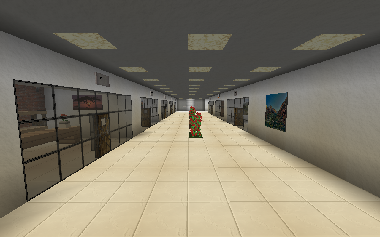 Newtown central station with underground and bus station Minecraft Map