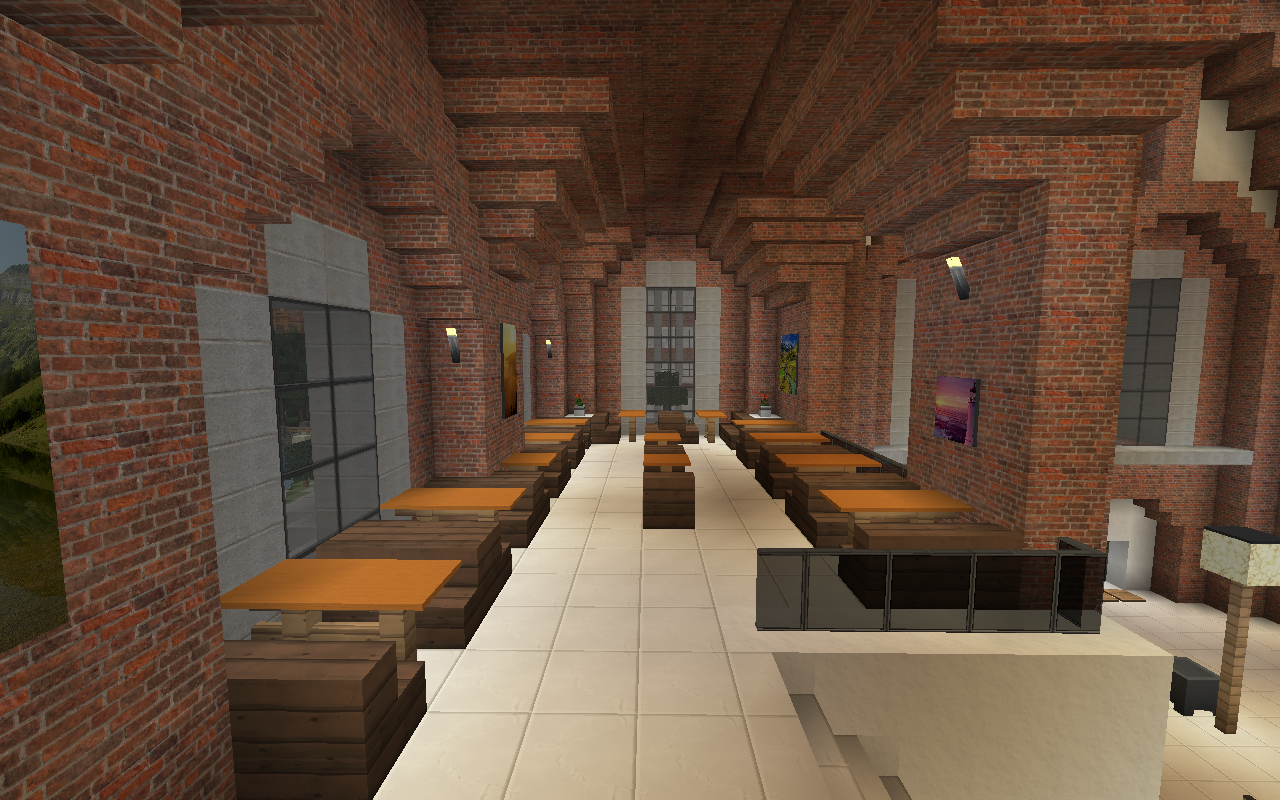 Newtown central station with underground and bus station Minecraft Map