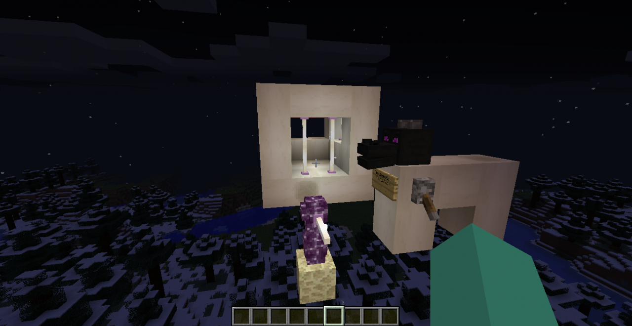 End Rod Spiral Parkour Minecraft Map