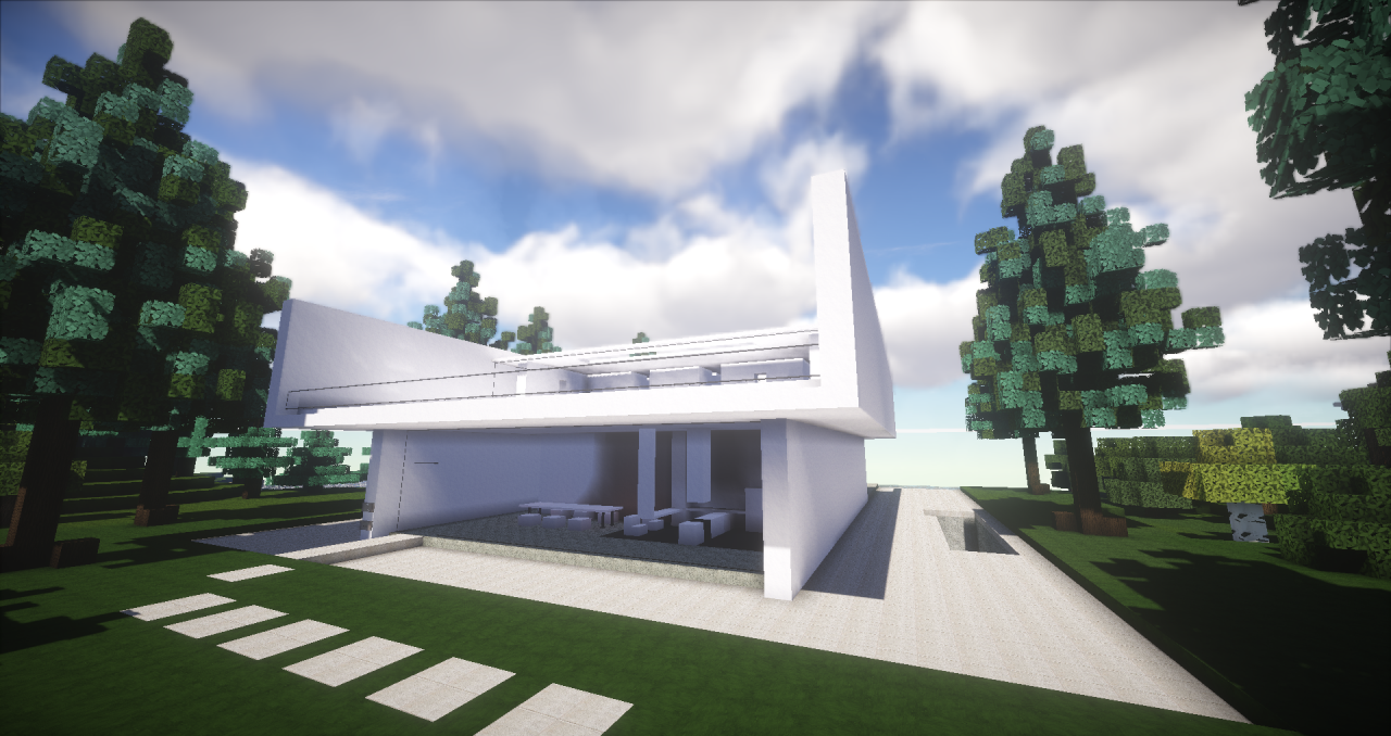 Aluminum House Minecraft Map