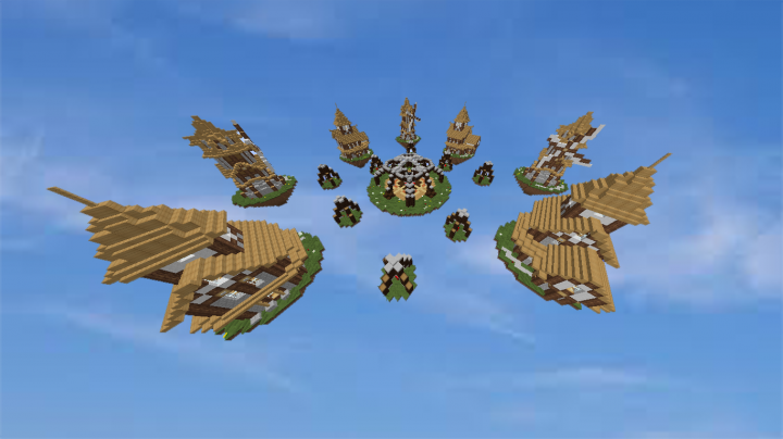 Medieval Map Skywars Minecraft Map