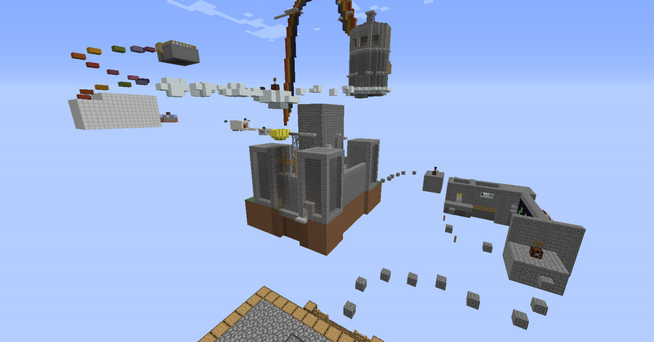 Definitely not Parkour Minecraft Map