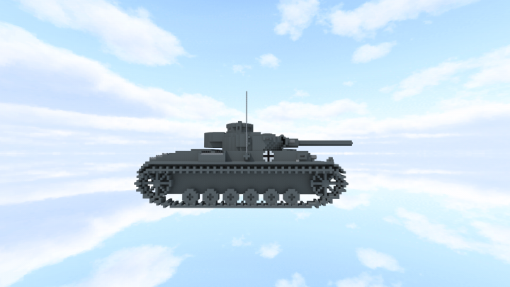 Pz. Kpfw. III Ausf. J1 Minecraft Map