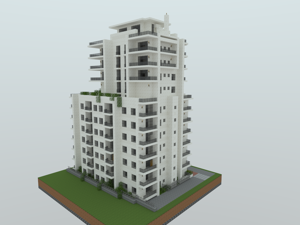 Australian apartment complex Minecraft Map