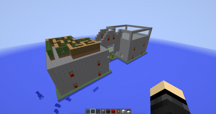 Sample Map for Mineplex Idea: 'Emerald Merchant' Minecraft Map