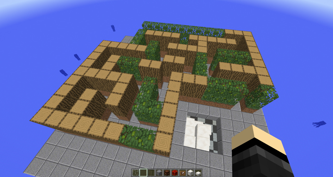 Sample Map for Mineplex Idea: 'Emerald Merchant' Minecraft Map