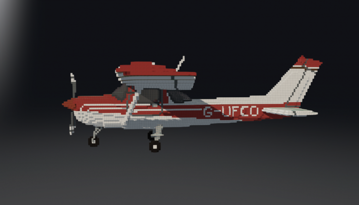 Minecraft Plane 20/1 Cessna 152 Minecraft Map
