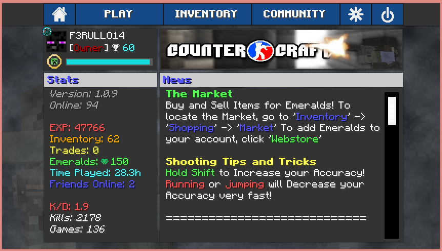 Counter Craft [v1.1.0] [Official Release] Minecraft Mod