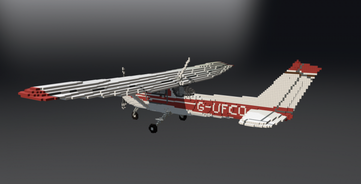 Minecraft Plane 20/1 Cessna 152 Minecraft Map