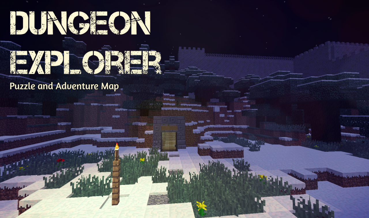 Dungeon Explorer Minecraft Map