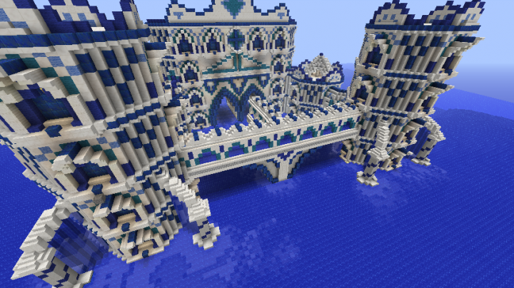 [ElysiumFire application] The Magic Blue Castle Minecraft Map