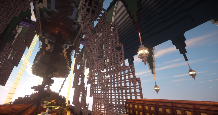 The Elfin Tide - Air Ship Minecraft Map