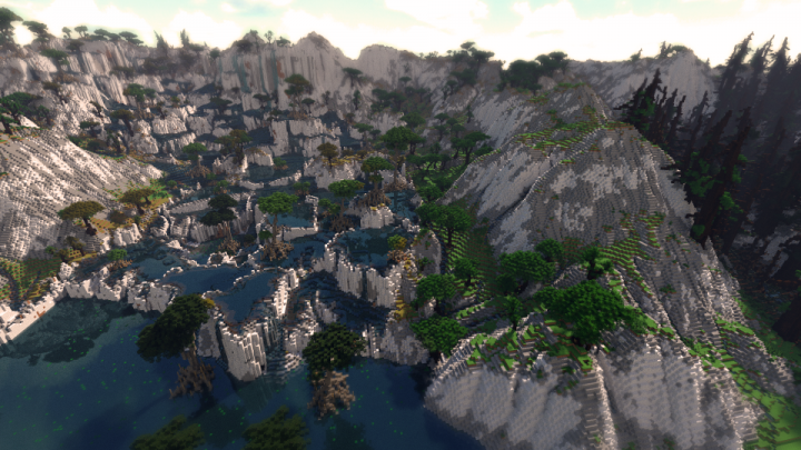 Ethereal Flow - 2k x 2k Multibiome Custom Terrain - 360 Panorama ...
