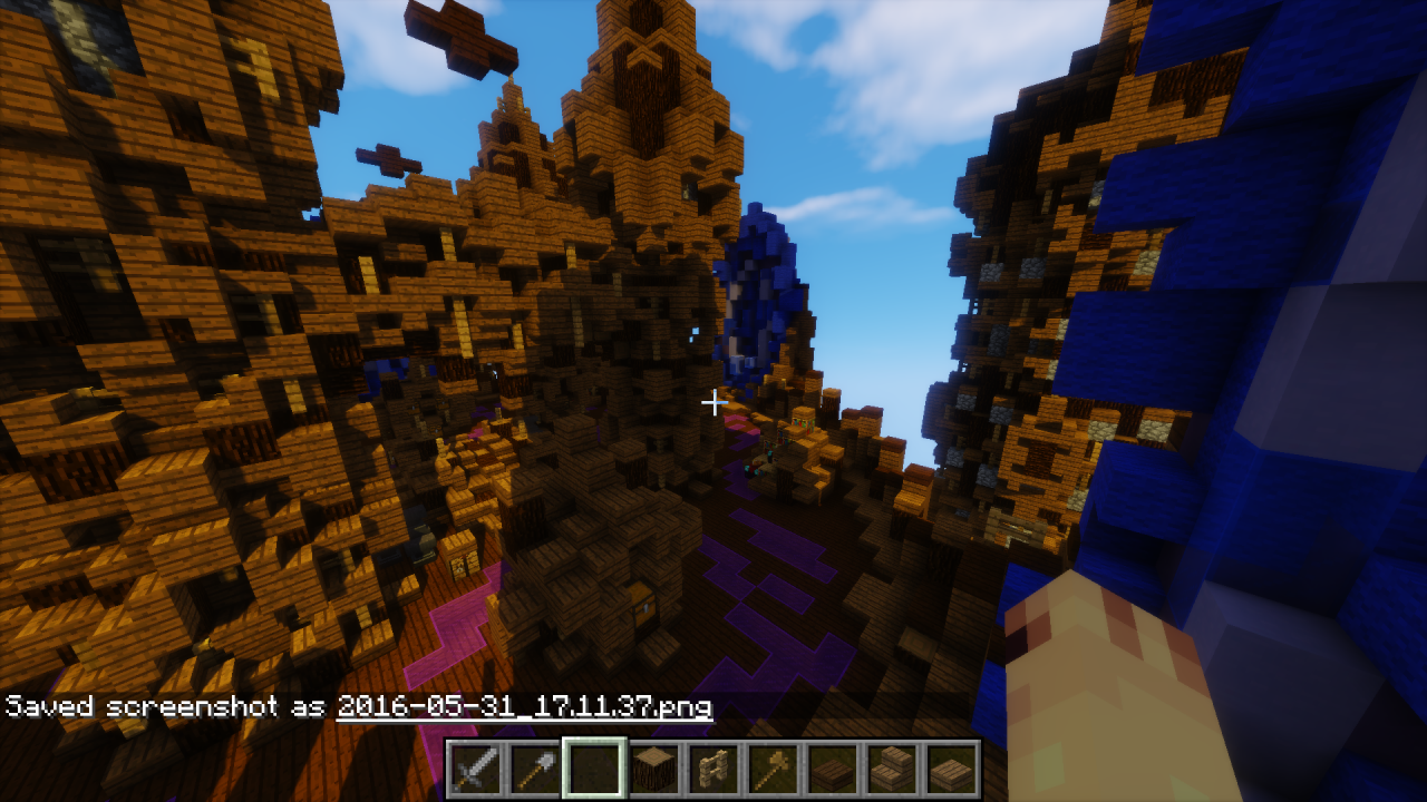 Hub Area Minecraft Map