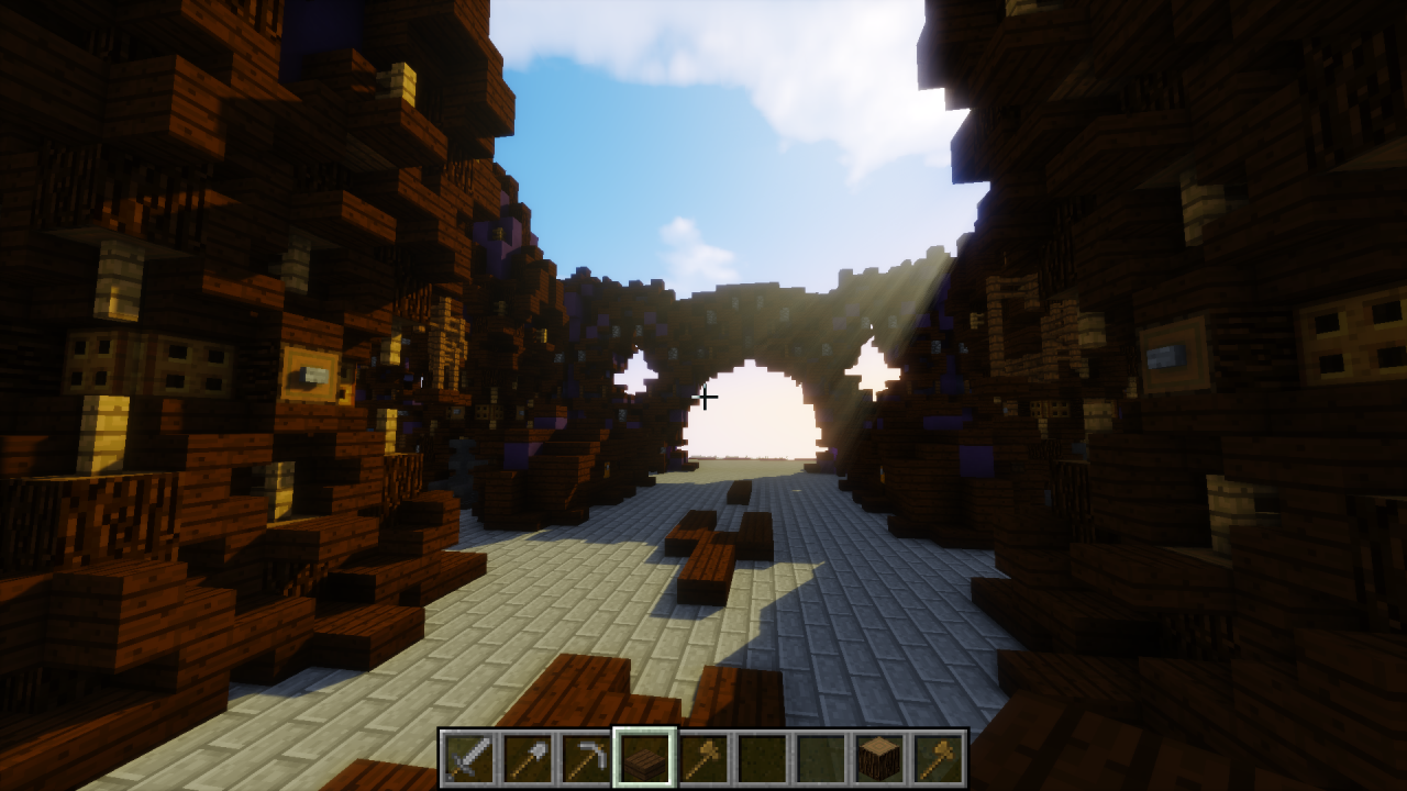 Factions Spawn - Purple Theme Minecraft Map