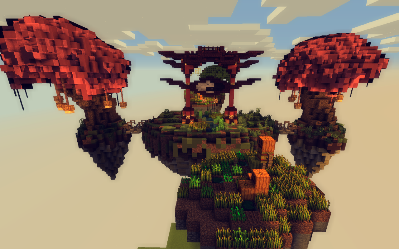 Team-Skywars map / Japan Minecraft Map