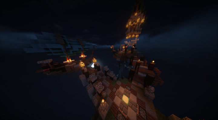 Steampunk Skyforge - Zeppelin Dock [FREE USE DOWNLOAD] Minecraft Map