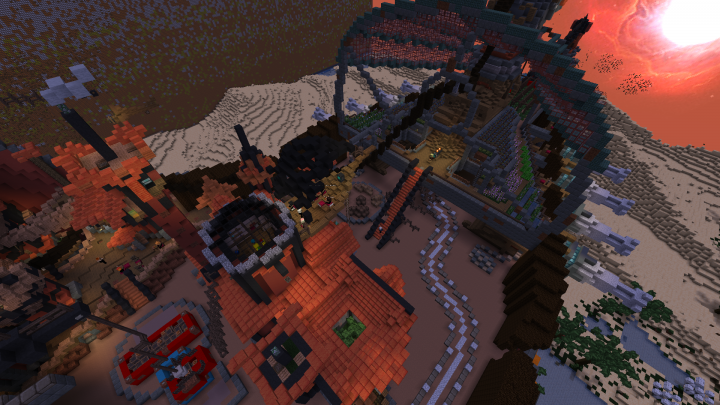 pirate city train Minecraft Map