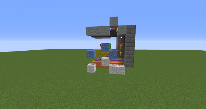 3x3 Redstone Keypad Minecraft Map