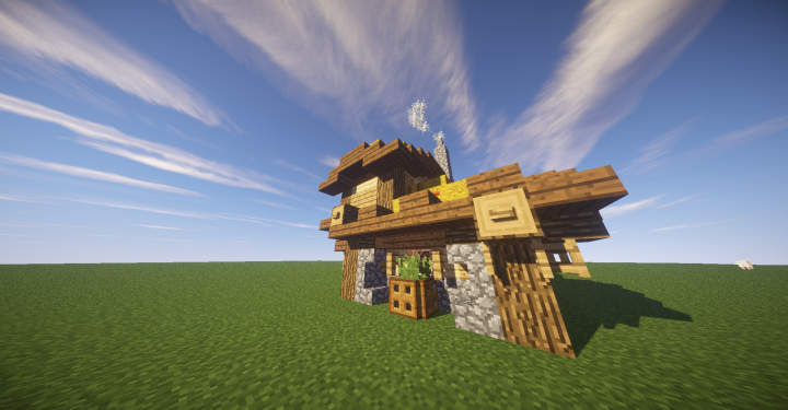 Small Rustic House Minecraft Map