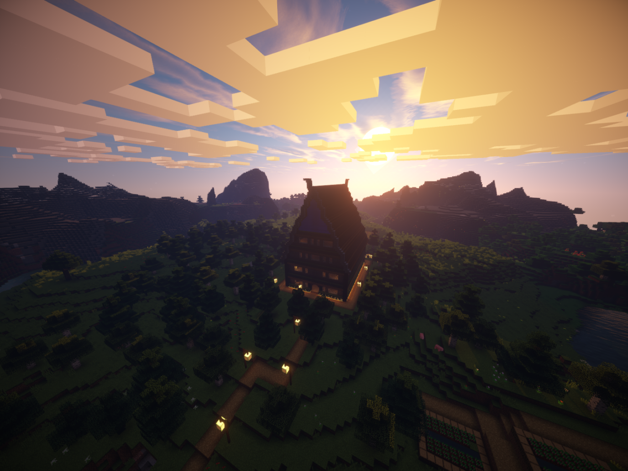 Rustic Farm House Minecraft Map