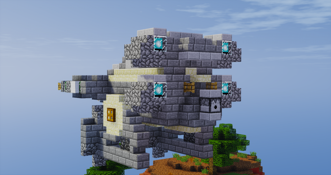 E-326-M Walker Gunship Minecraft Map