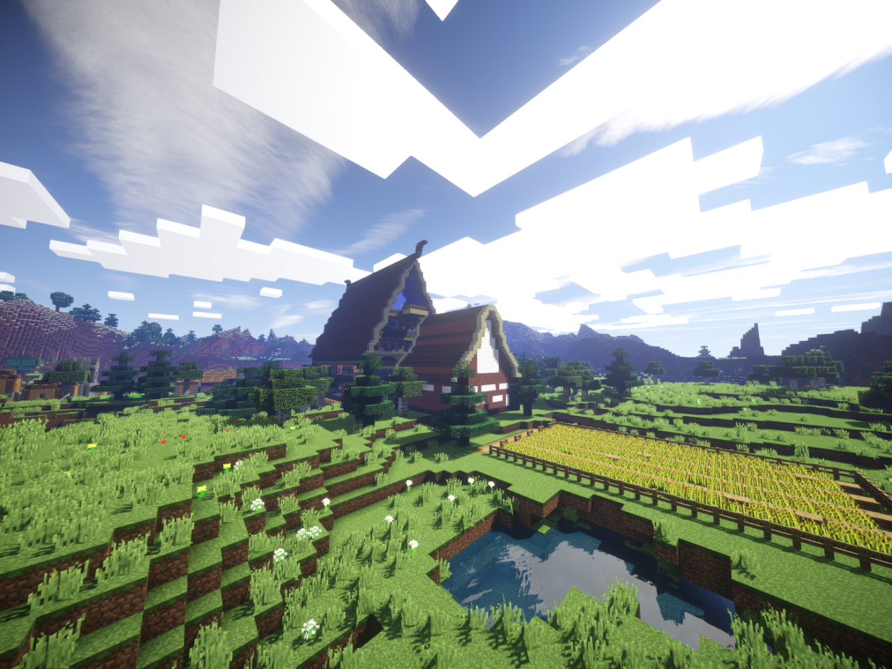 Rustic Farm House Minecraft Map