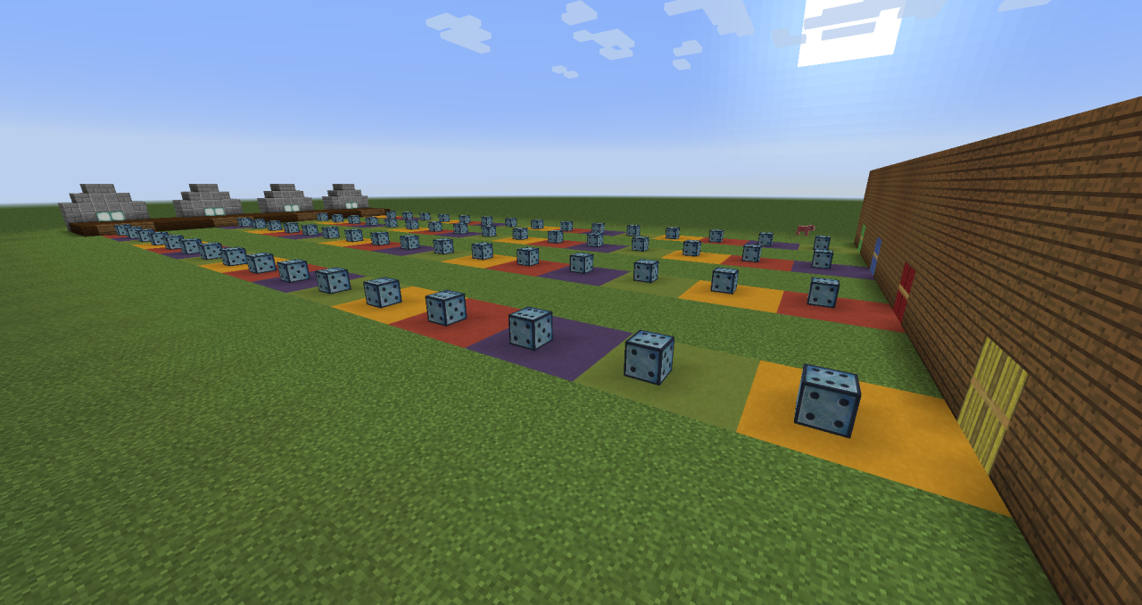 The Chance cubes race map 1! (REQUIRES MODS!!!) Minecraft Map