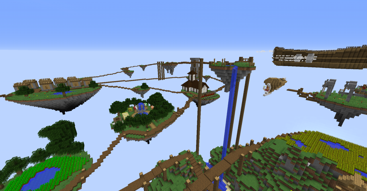 "The Floating Isles" Minecraft Sustainable City Project Contest ...