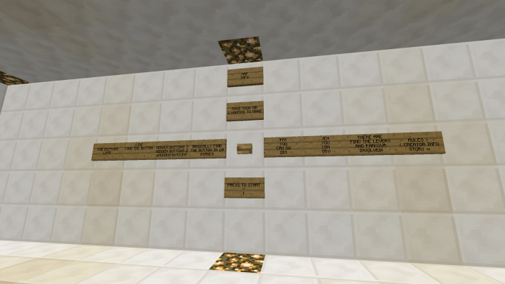 The Buttons Help Minecraft Map