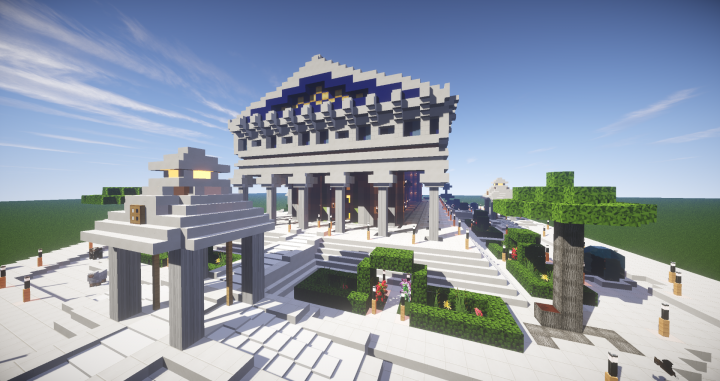 Great Greek Temple Minecraft Map