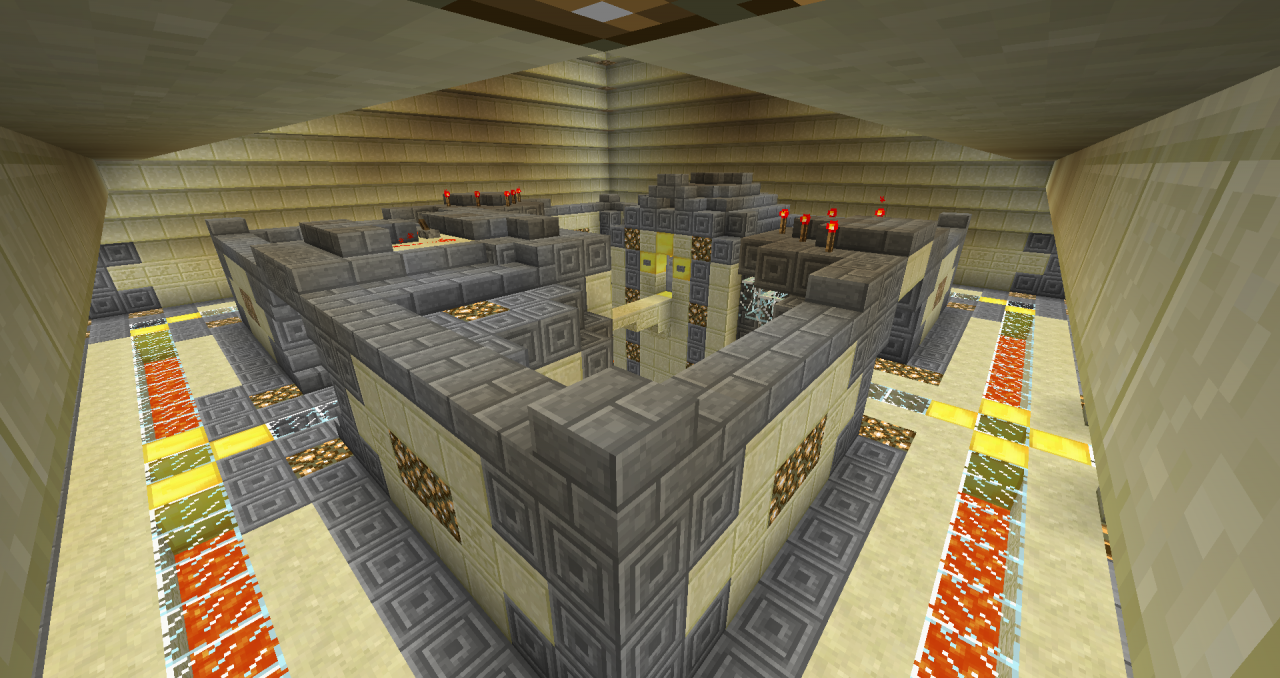 PVP Pyramid Minecraft Map