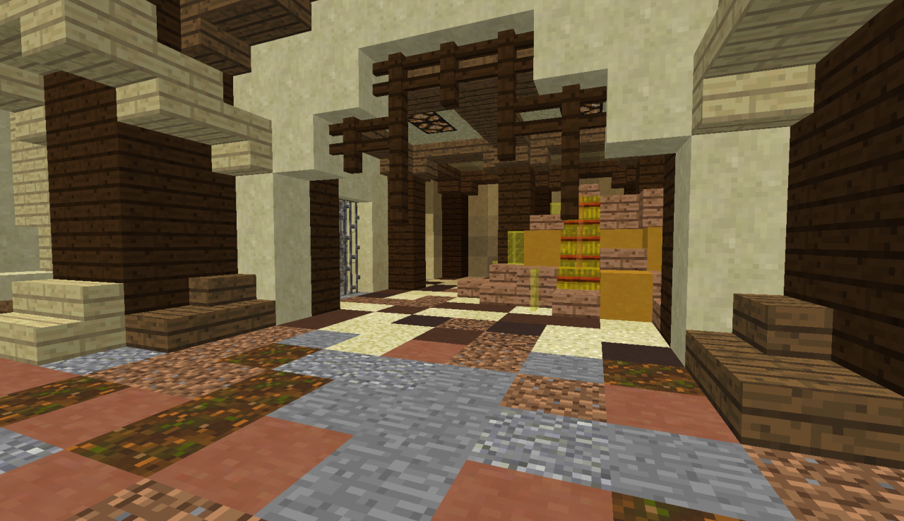 Roman Styled PVP Arena Minecraft Map