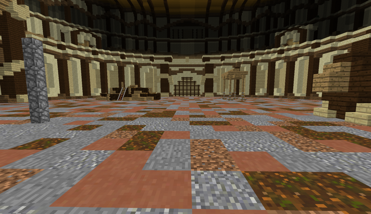 Roman Styled PVP Arena Minecraft Map