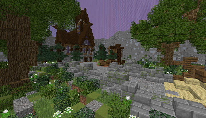 Medieval lobby Minecraft Map