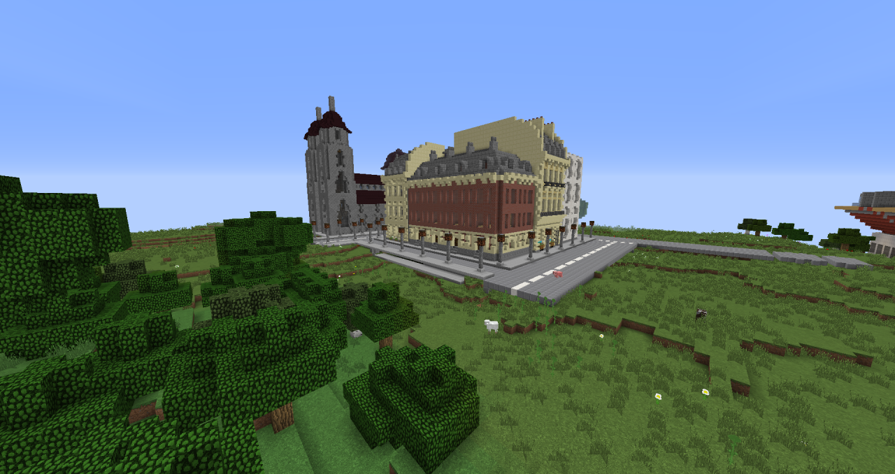World town project Minecraft Map