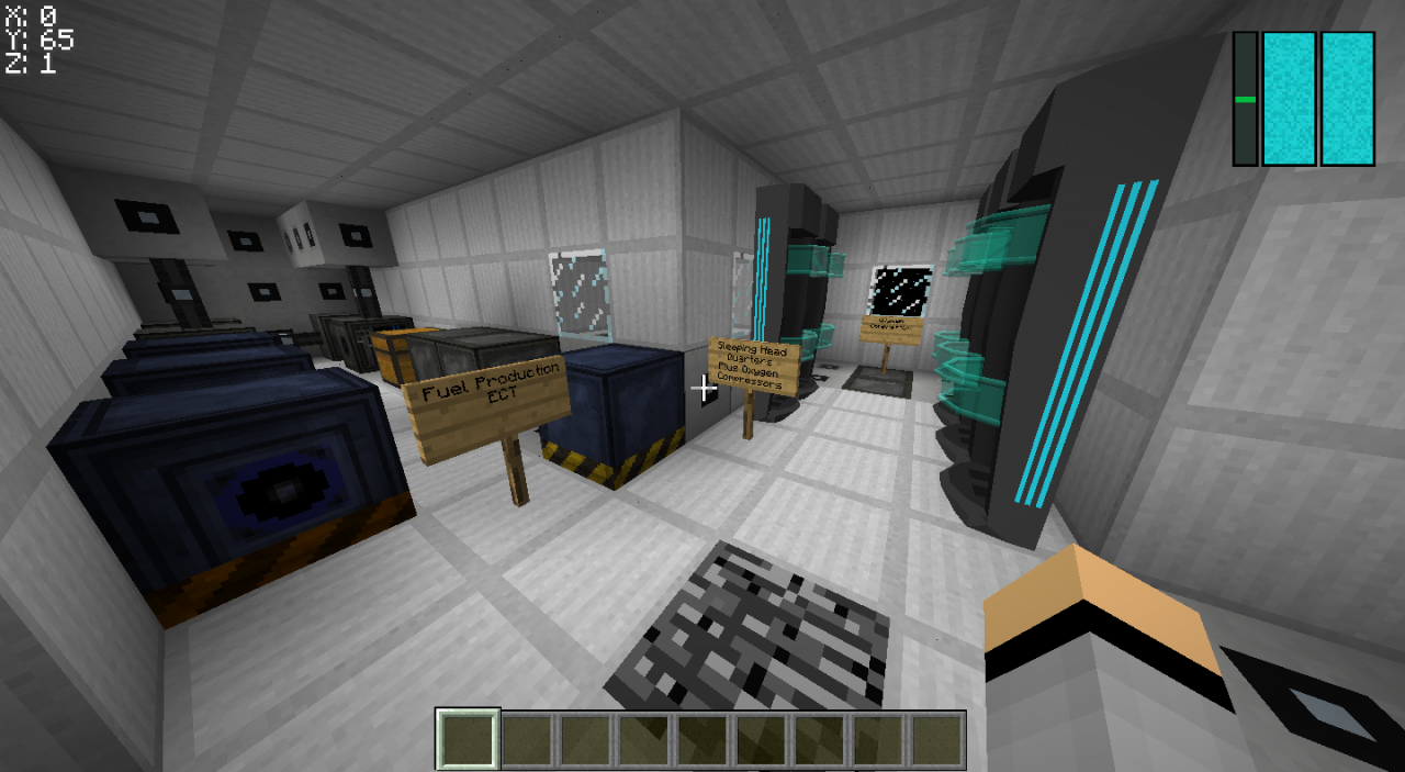 Galactic Craft Space Station, By NGLL FULL FUNCTION Minecraft Map