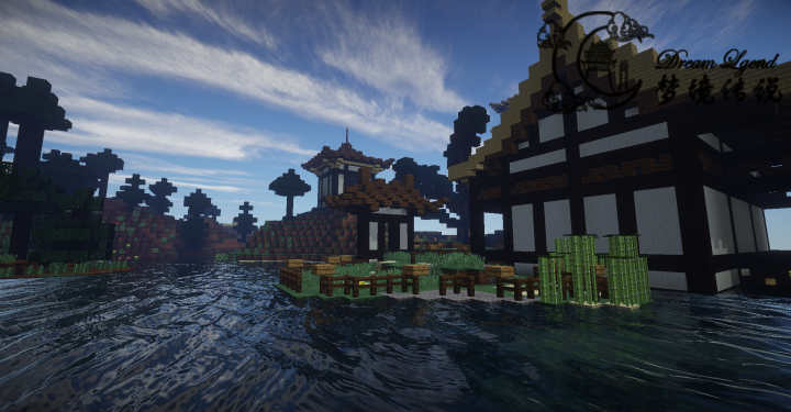 Chinese style ancient village--Lijiang village Minecraft Map