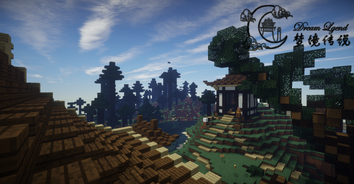 Chinese style ancient village--Lijiang village Minecraft Map