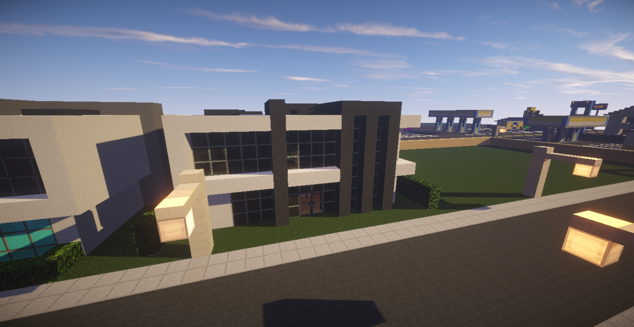 2 Story Modern Family Home (2) Minecraft Map