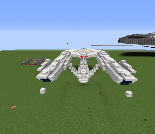 Star Trek mini ships Minecraft Map