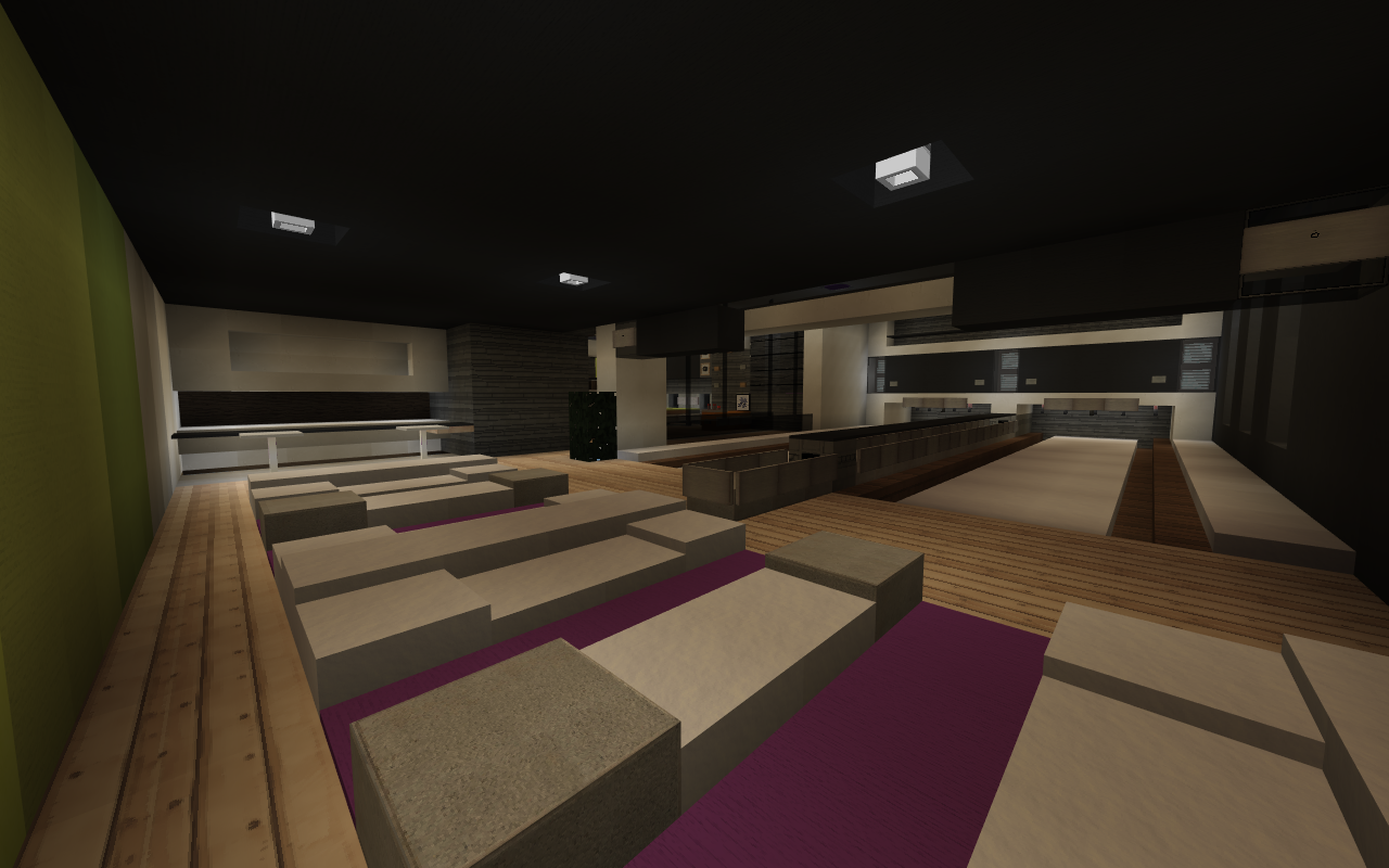 Modern cliffside house Minecraft Map