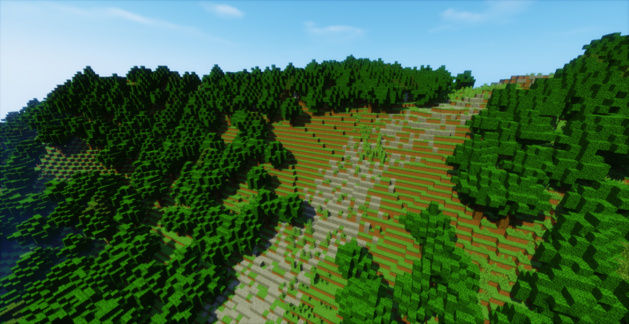 Mountains by the River (648 x 648 Epic Terrain) [My First Terraforming ...
