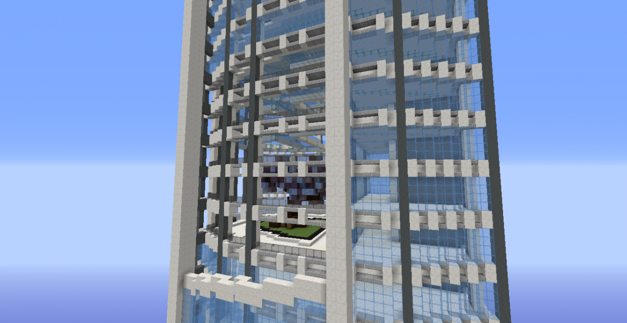 Quartz Tower #4 Minecraft Map